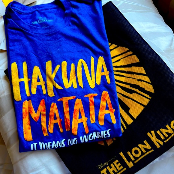 Disney | Tops | Nwt The Lion King Bundle Bag And Tshirt Size M | Poshmark
